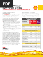 Shell Coolant Longlife Plus Rtu TDS | PDF | Chemistry | Safety