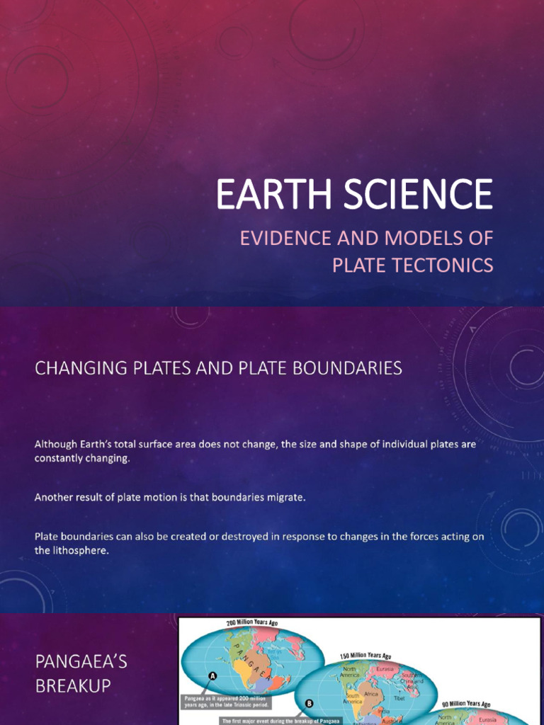 8 Evidenes and Models of Plate Tectonics | PDF