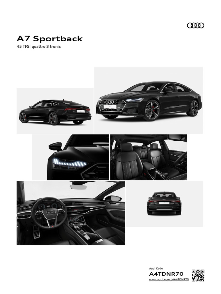 Audi A7 Configuration | PDF