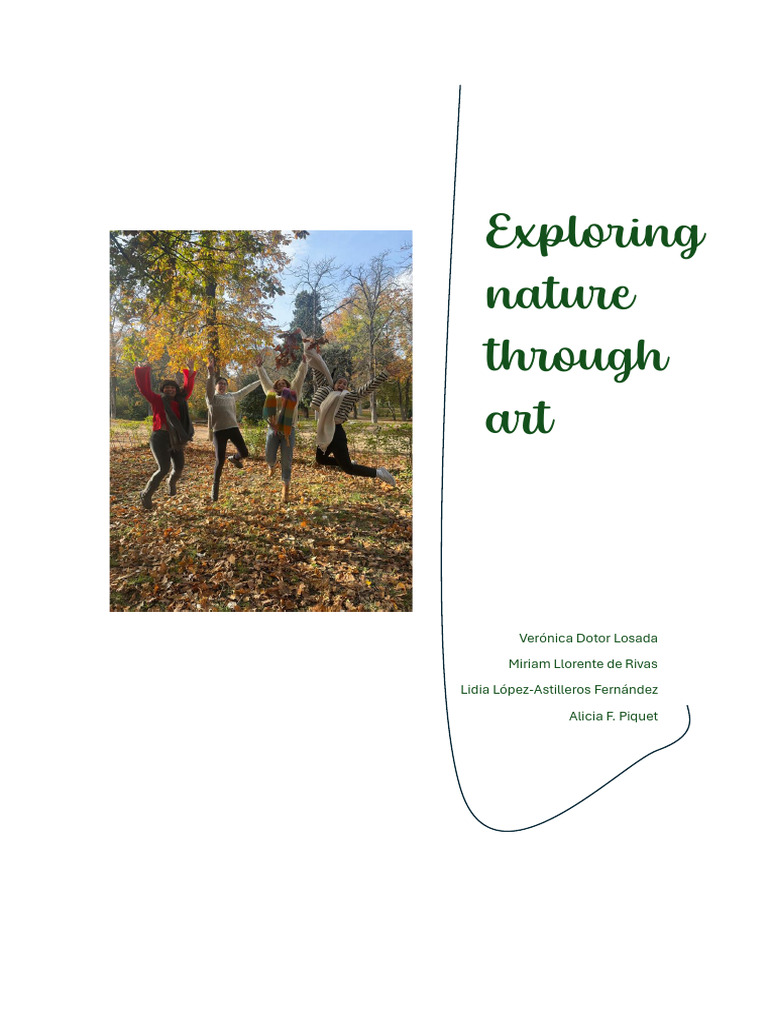 Nature Art Education in Retiro Park | PDF | Natural Sciences | Creativity