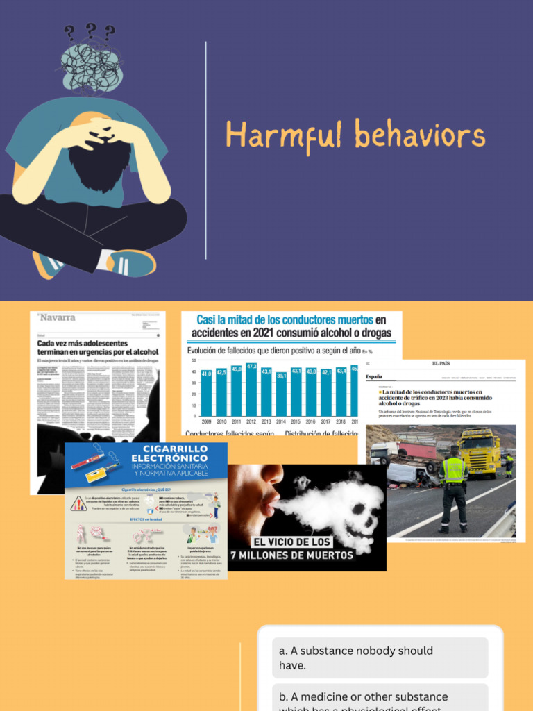 Harmful Behaviors | PDF
