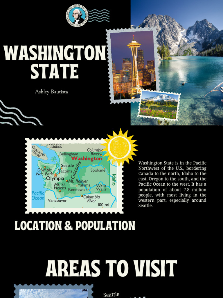 Geography and Highlights of Washington | PDF