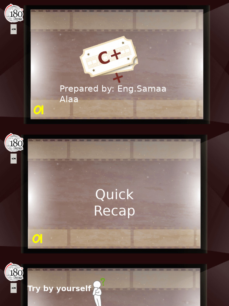 C++.Session4 | PDF | Computer Science | Computer Data