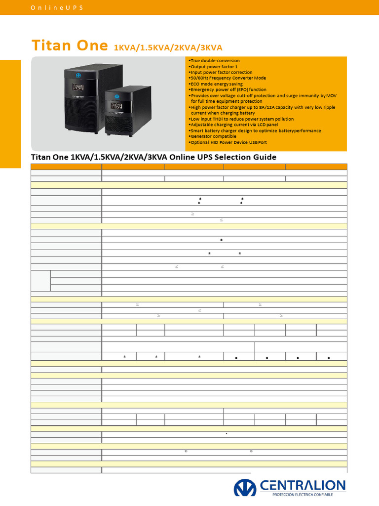 TITAN ONE TOWER | PDF | Alternating Current | Power (Physics)