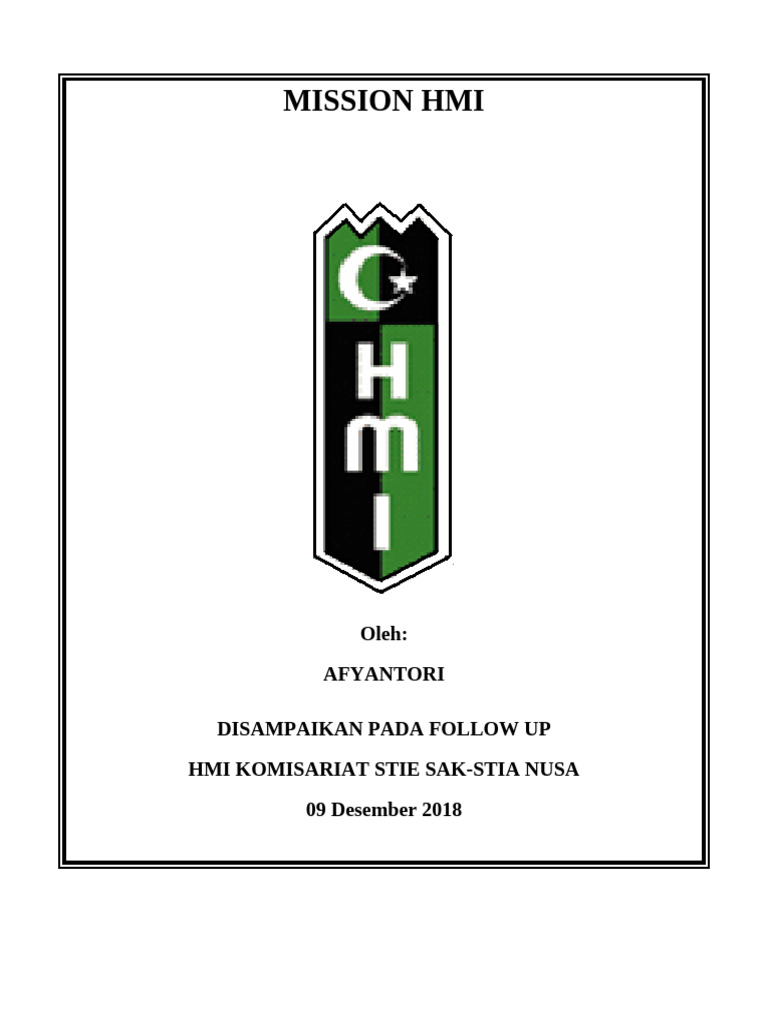 MISSION HMI | PDF
