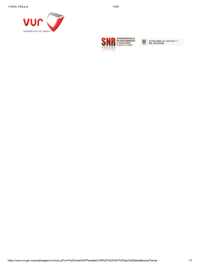 Folio Apto 201 | PDF | Ley de Tierras