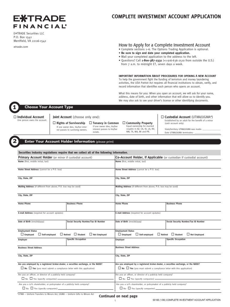 E Trade Application | PDF | Securities (Finance) | Banks