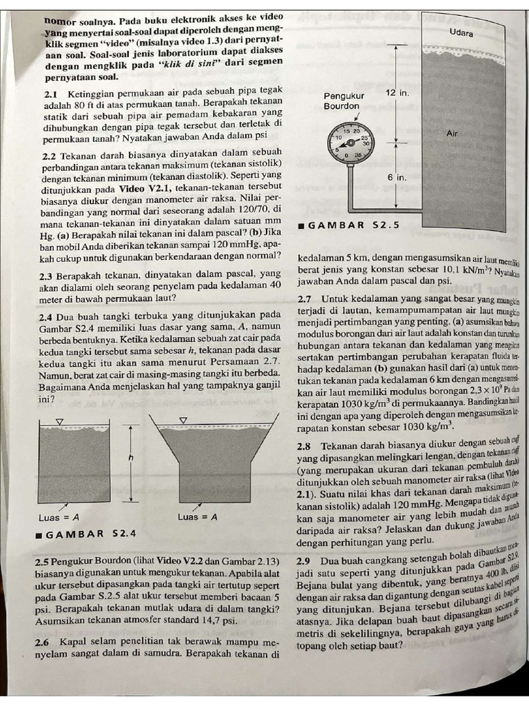 Latihan 2 Mekflu Pressurepdf | PDF