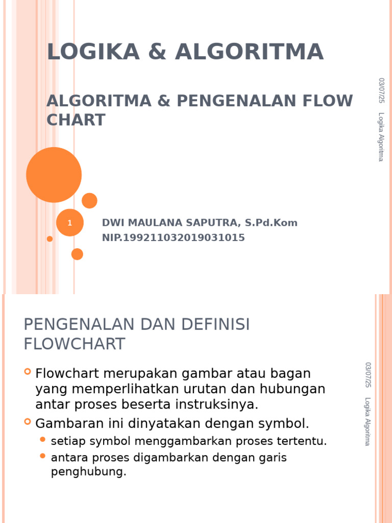 Pert 3 Definisi Dan Pengenalan Simbol Simbol Flowchart | PDF