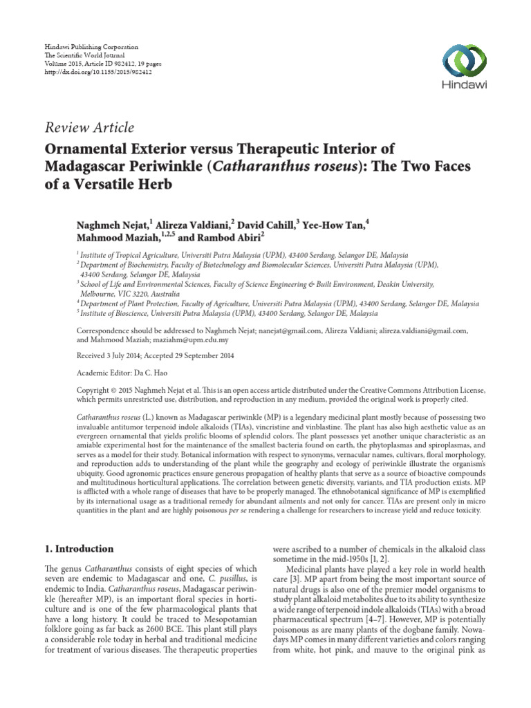 The Scientific World Journal - 2015 - Nejat - Ornamental Exterior ...
