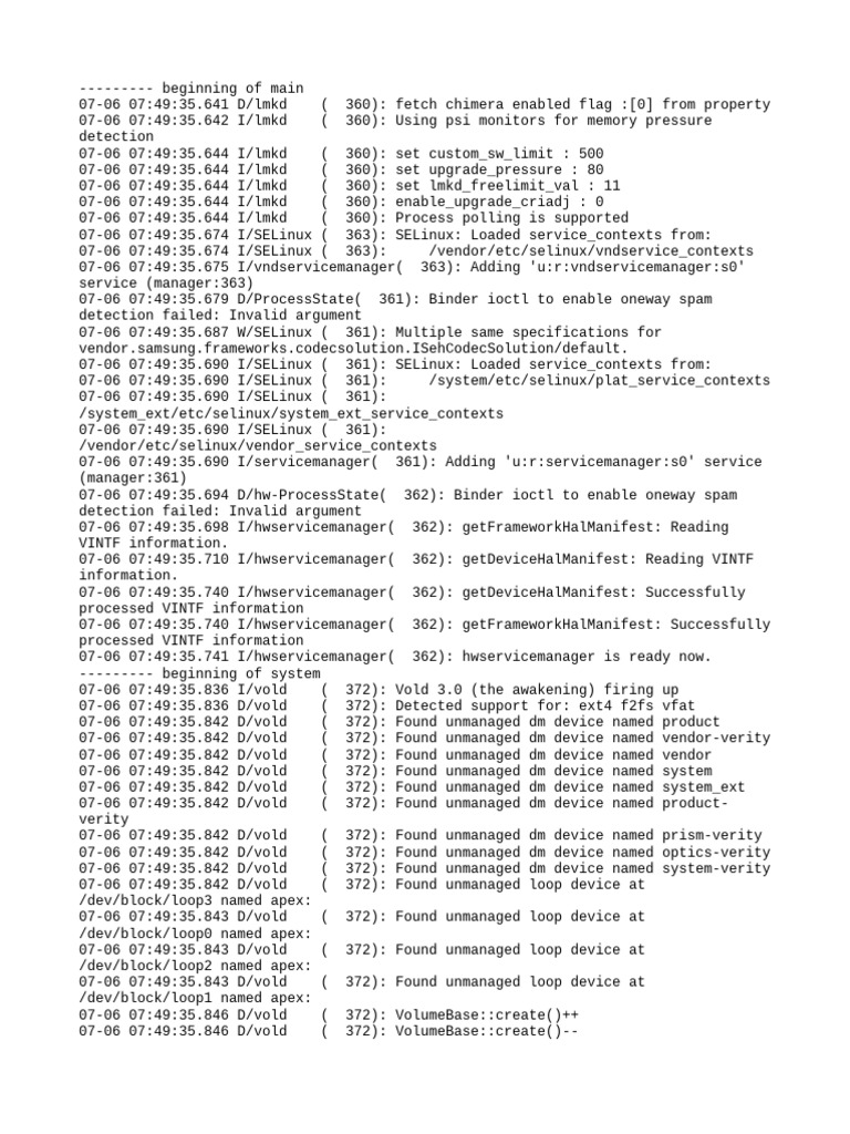 Logcat Home Fota Update Log | PDF | Operating System Technology | System Software
