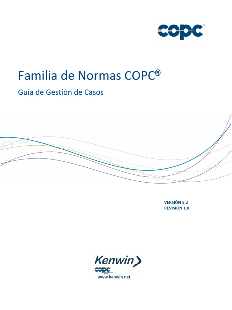 COPC 2014 Guia de Gestion de Casos 5.2 R 1.0 - 2x - Esp - Ene14 | PDF | Planificación | Soporte ...
