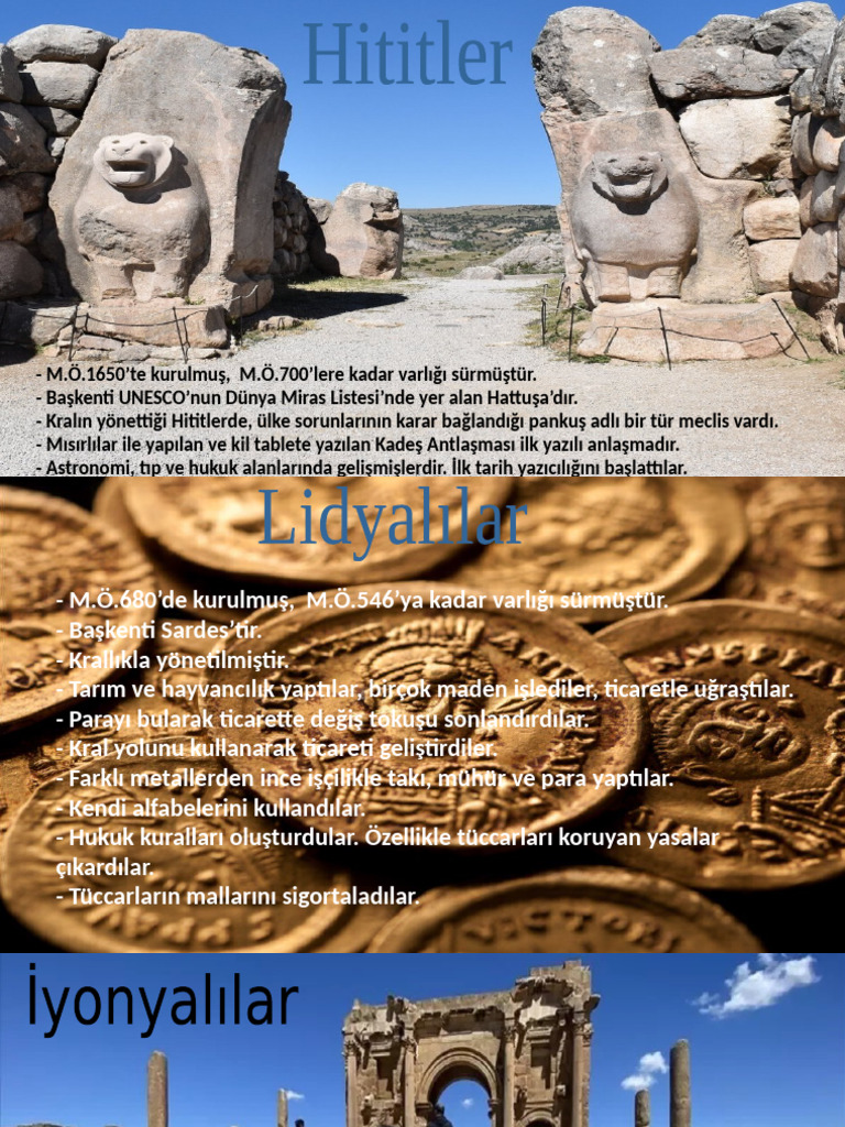 Hititler ve Anadolu Medeniyetleri | PDF