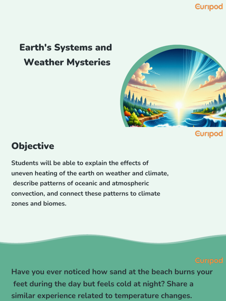 Earth's Systems and Weather My | PDF
