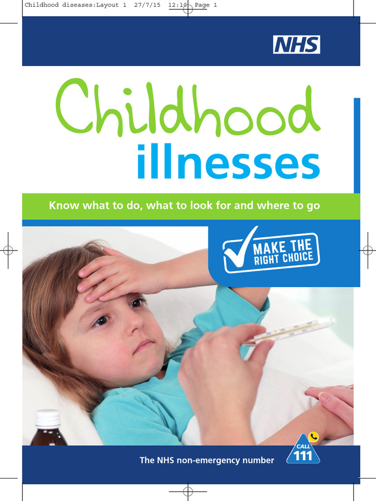 Childhood Illnesses Leaflet 2015 | PDF | Common Cold | Fever