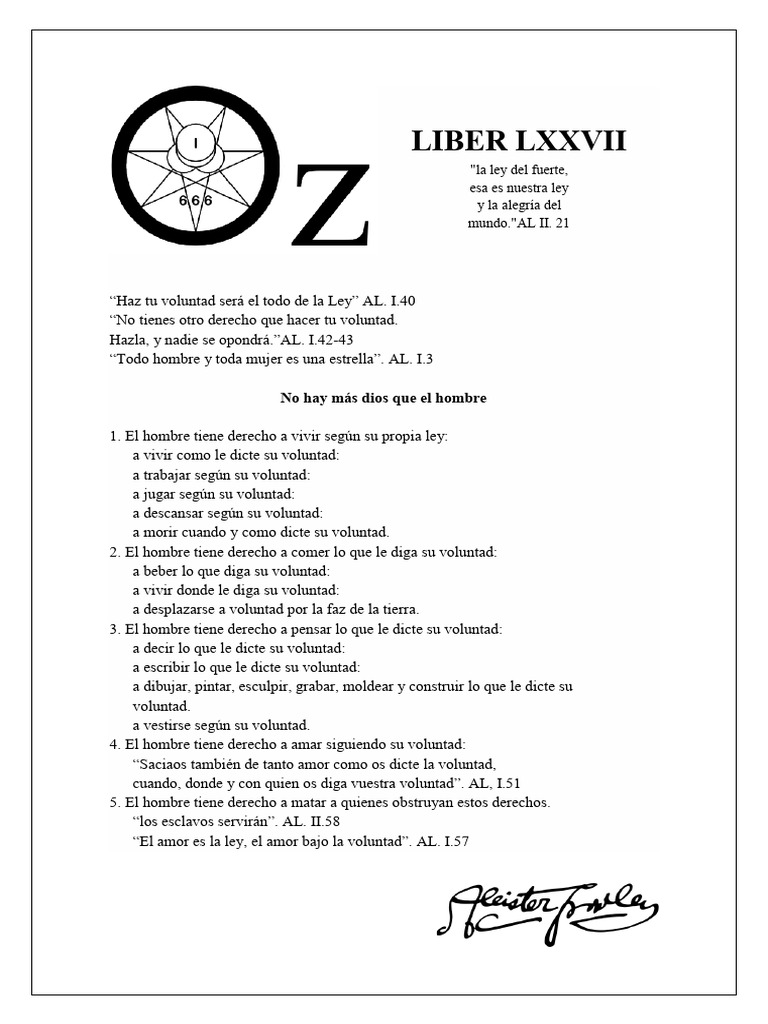 Esp Liber Oz | PDF