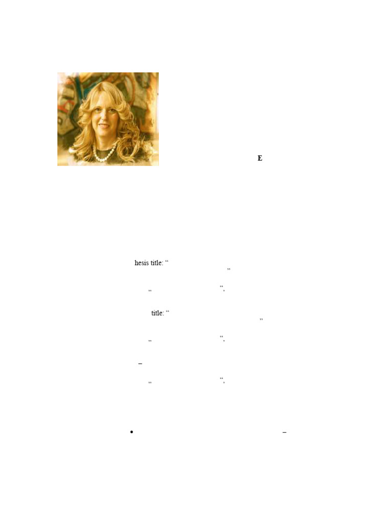 CV Silvana Markovska Simoska Ang | PDF | Neurofeedback | Psychiatry