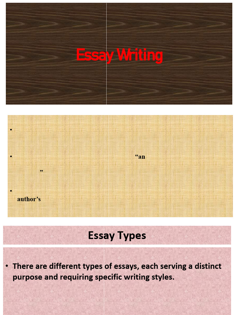 WRI 101 Slide E | PDF | Essays