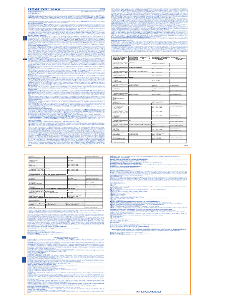 Instruccion Uralos Max Editable | PDF | Especialidades Medicas