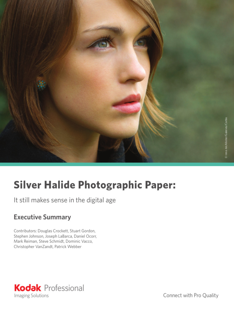 Silver Halide Executive Summary | PDF | Color | Silver