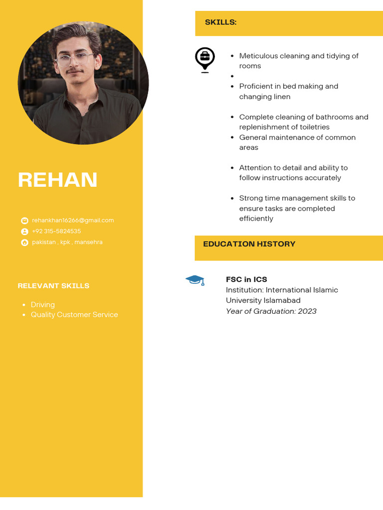 Rehan: Skills | PDF