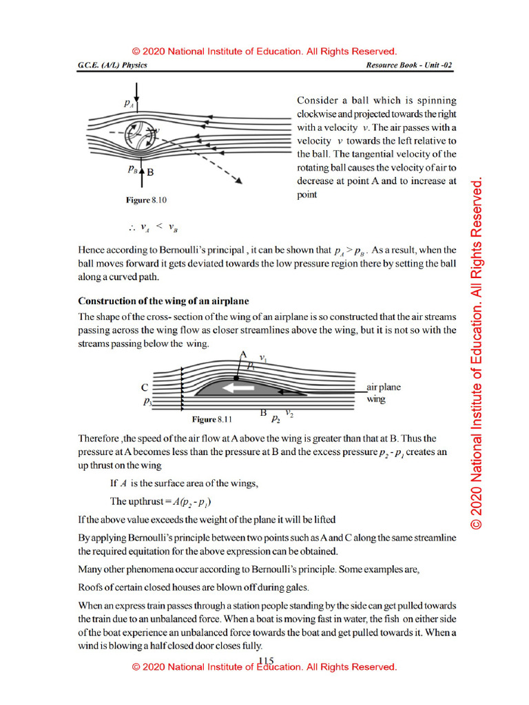 AL Physics Resource Book Unit 1,2-EM-1 Copy Pages 123, 124 | PDF
