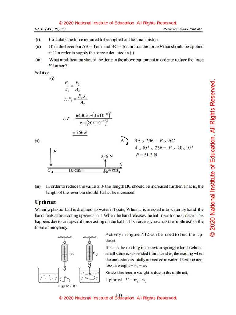 AL Physics Resource Book Unit 1,2-EM-1 Copy Pages 111, 112 | PDF