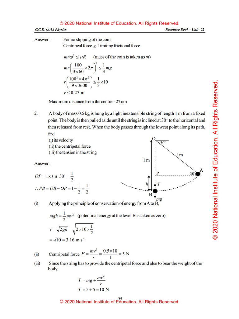 AL Physics Resource Book Unit 1,2-EM-1 Copy Pages 103, 104 | PDF
