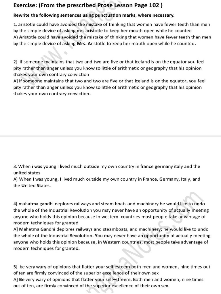 2nd Year Grammar | PDF