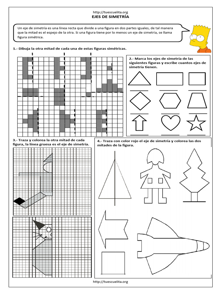 Ejes de Simetría ME | PDF