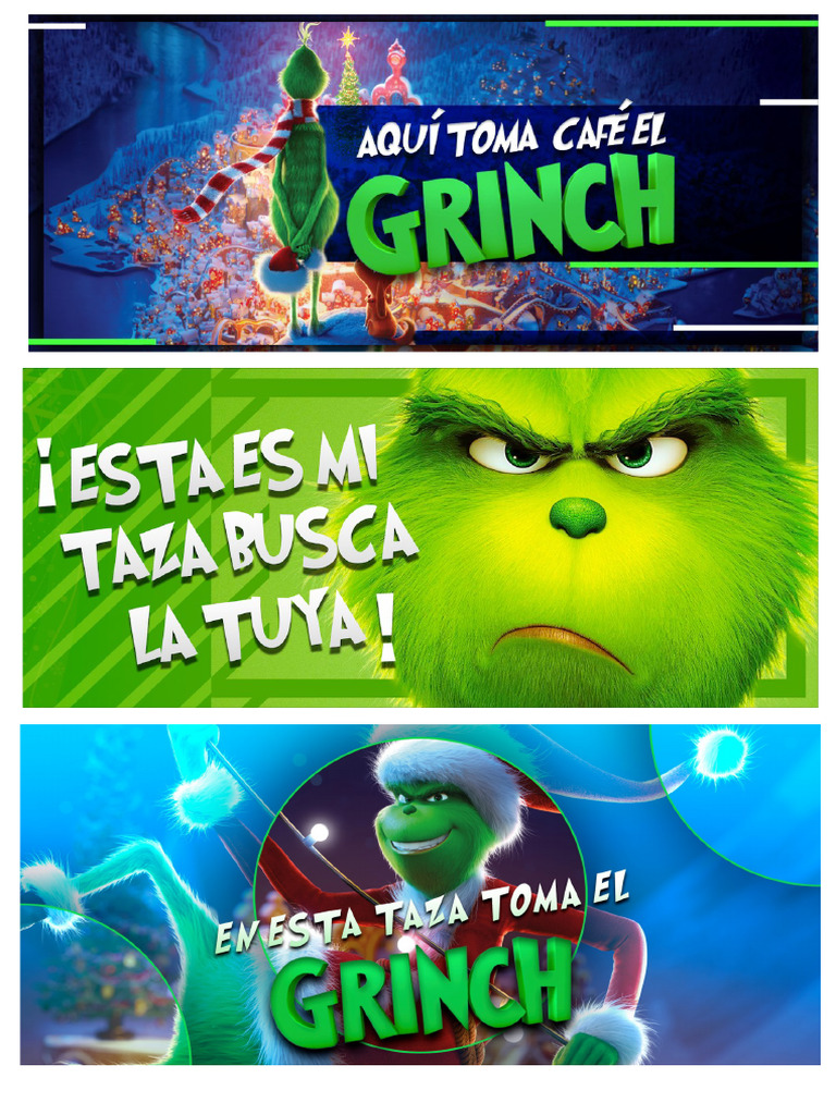 Tazas Grinch Navidad | PDF