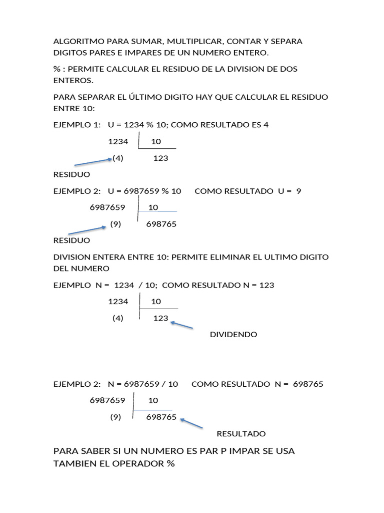 Algoritmo para Sumar y Generar Matriz | PDF