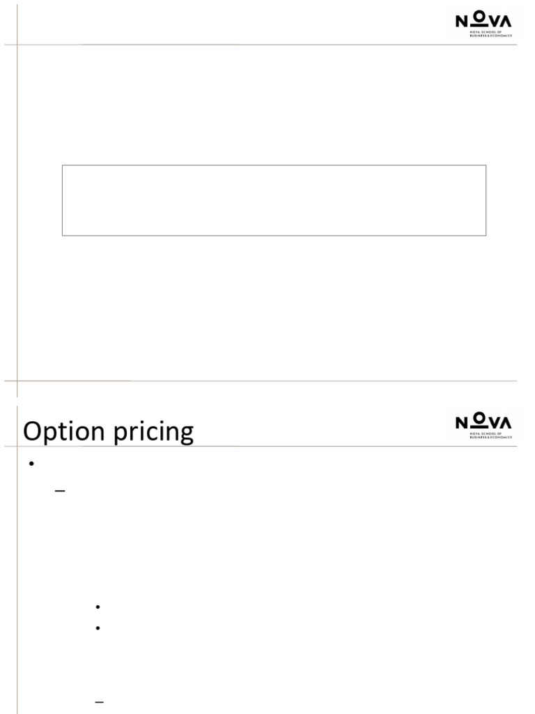 Online 5.2 - Multi Period Binomial and BS | PDF | Option (Finance ...