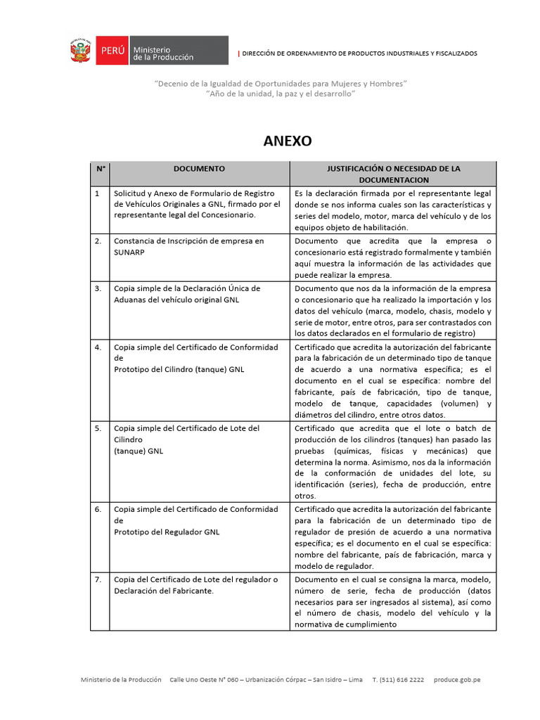 Anexo GNL | PDF | Vehículos