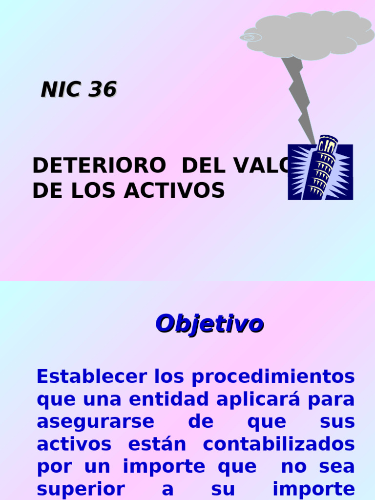 Nic 36 | PDF | normas internacionales de INFORMACION FINANCIERA ...