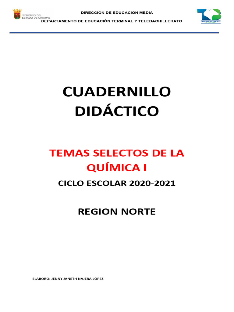 Temas Selectos de Química I: Gases | PDF | Gases | Materiales transparentes