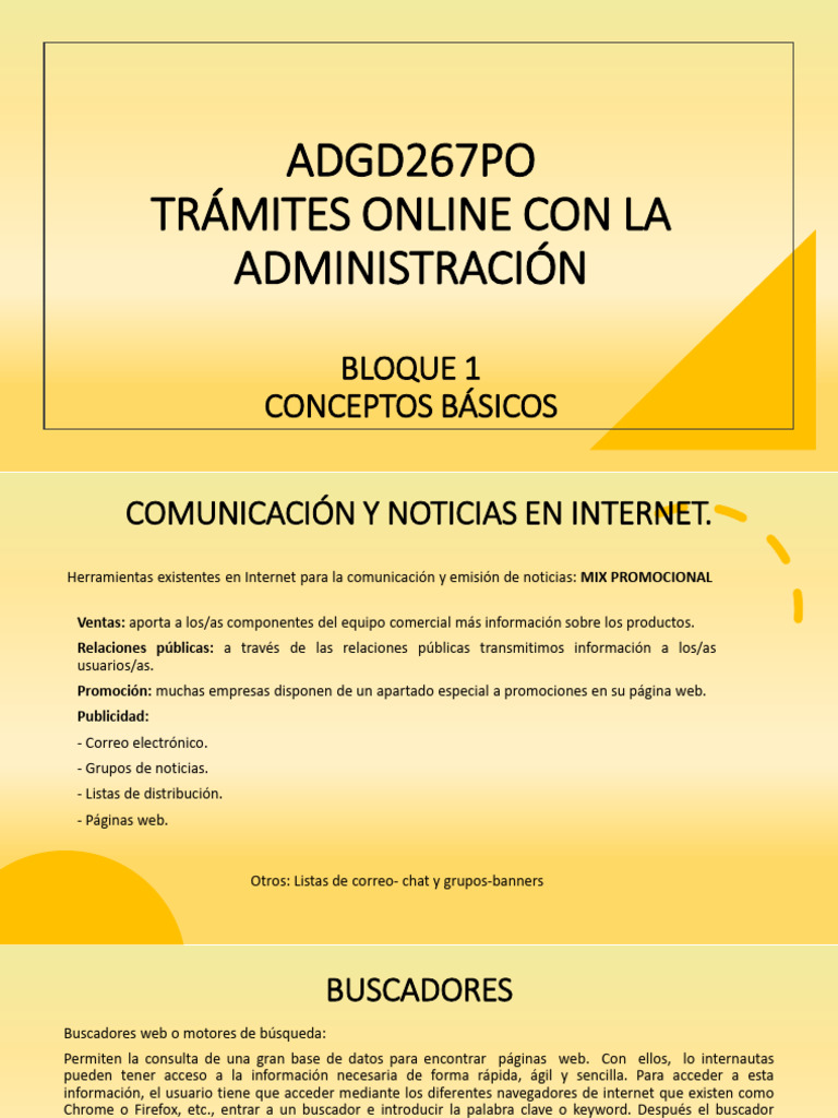 Resumen BLOQUE 1 CONCEPTOS BÁSICOS | PDF | Bancos | Internet