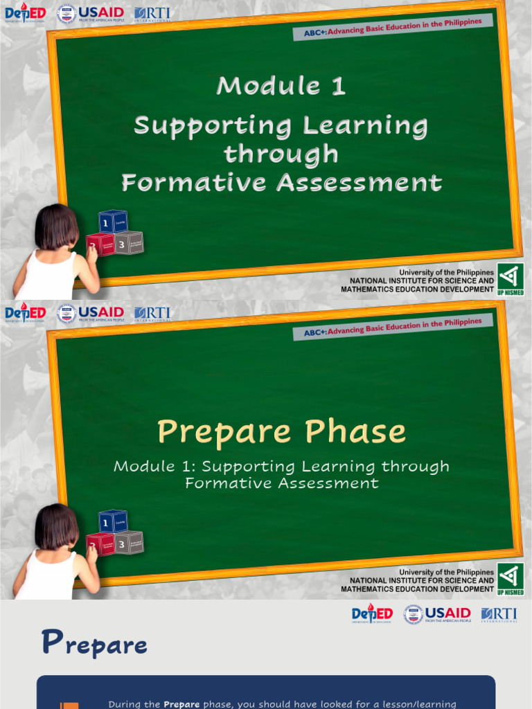Formative Assessment Strategies for Learning | PDF | Educational ...