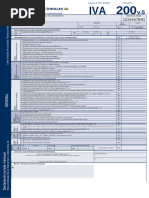 Formulario 200 - v5 y 400 v5 | PDF | Impuesto al valor agregado | Impuestos