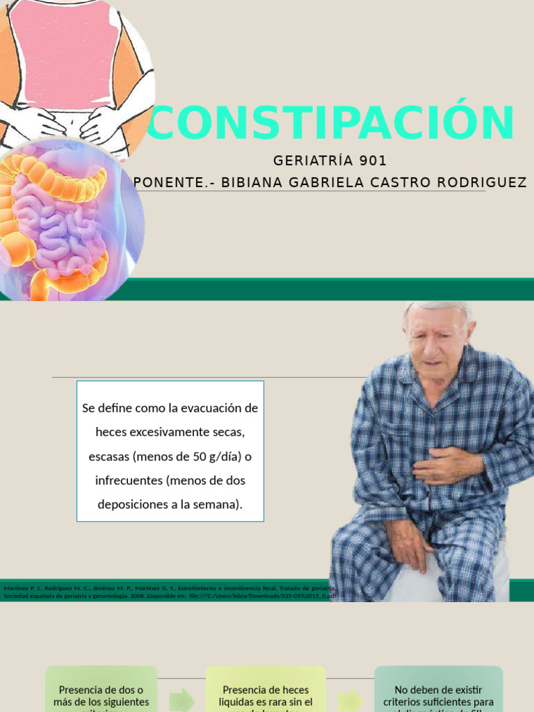 Constipaciòn | PDF | Estreñimiento | Sistema digestivo