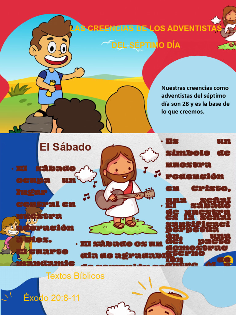 28 Creencias de Los Adventistas Del Séptimo Día | PDF | Biblia | Cristo (título)