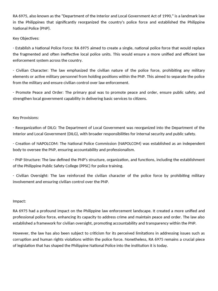 RA 6975, 8551 and 9708 also k-WPS Office | PDF | Repeal | Police