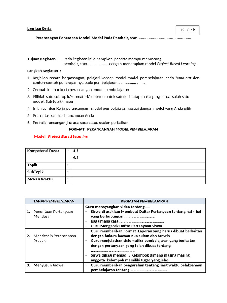 2 CONTOH Desain Poject 2 0 REV | PDF