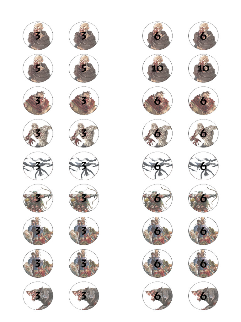 Tokens Zombies | PDF