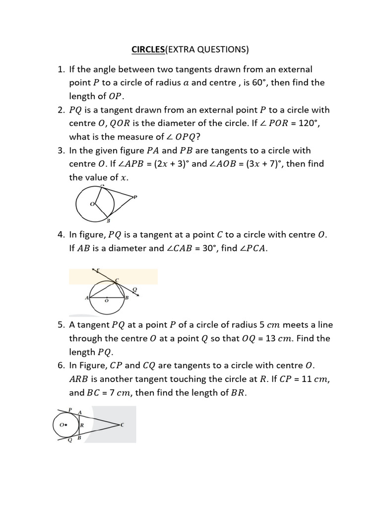 Circles | PDF