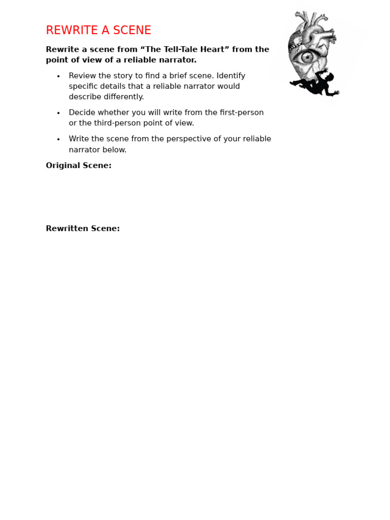 TTTH - ReWrite A Scene | PDF