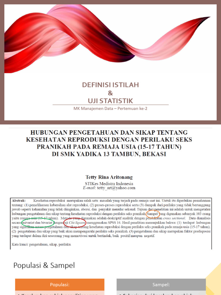 Definisi istilah & uji statistik_compressed | PDF