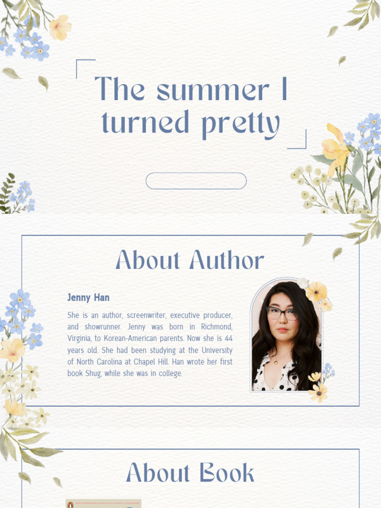 Overview of "The Summer I Turned Pretty" | PDF