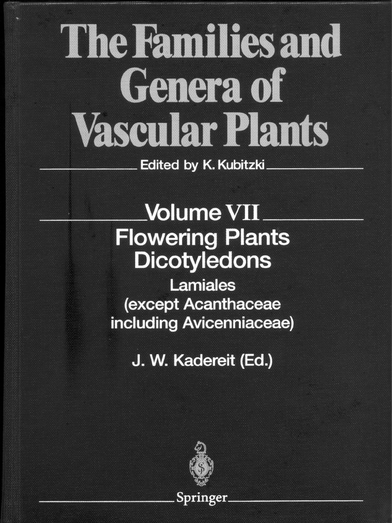 Fischer Et Al. (2004) - Bignoniaceae (In. The Families and Genera of ...