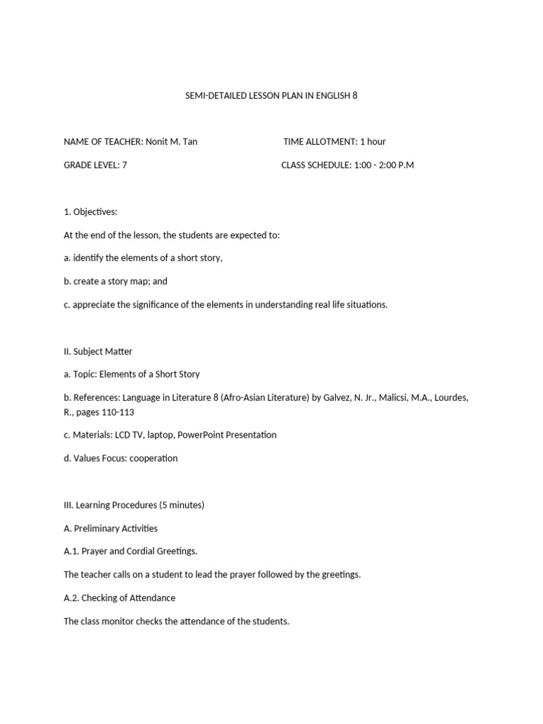 SEMI-DETAILED Gr-7 | PDF | Cognitive Science | Behavior Modification